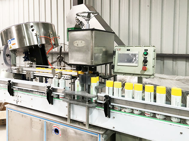 Aerosol Spray Can Filling Machine - Strpack