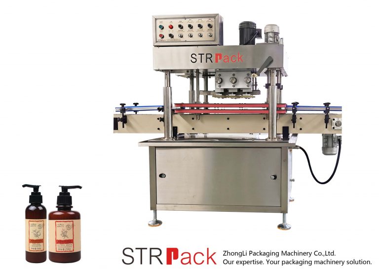 Automatic 4 Wheels Capping Machine - Strpack