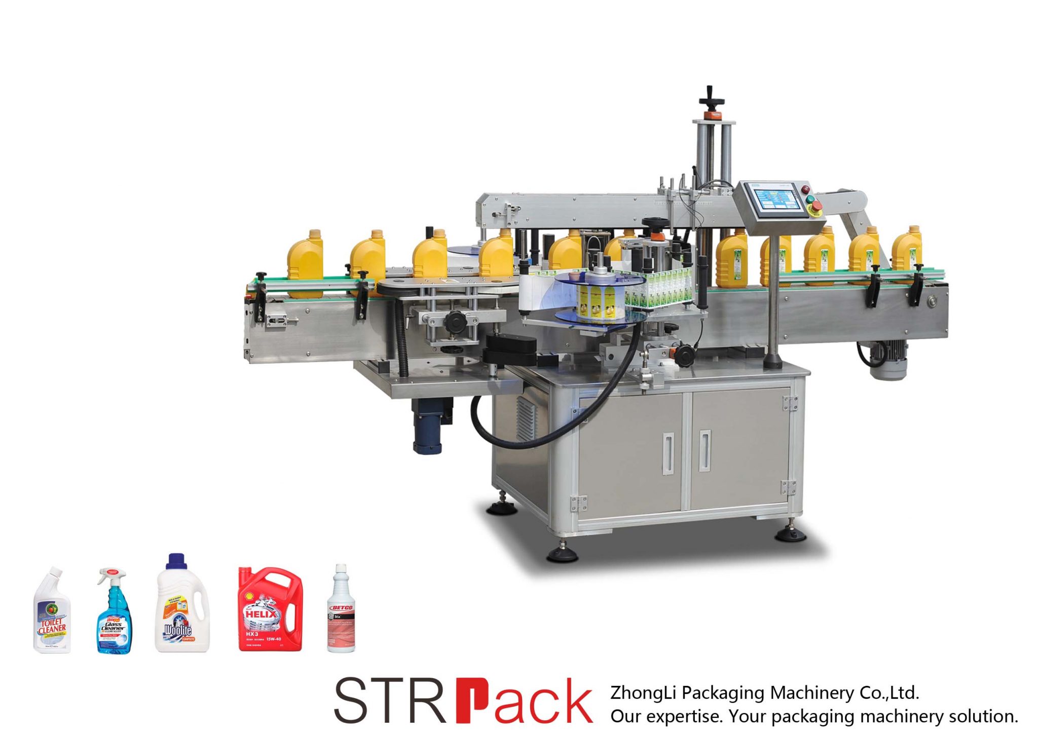 Automatic Single/Double Sides Self-Adhesive Labeling Machine - Strpack