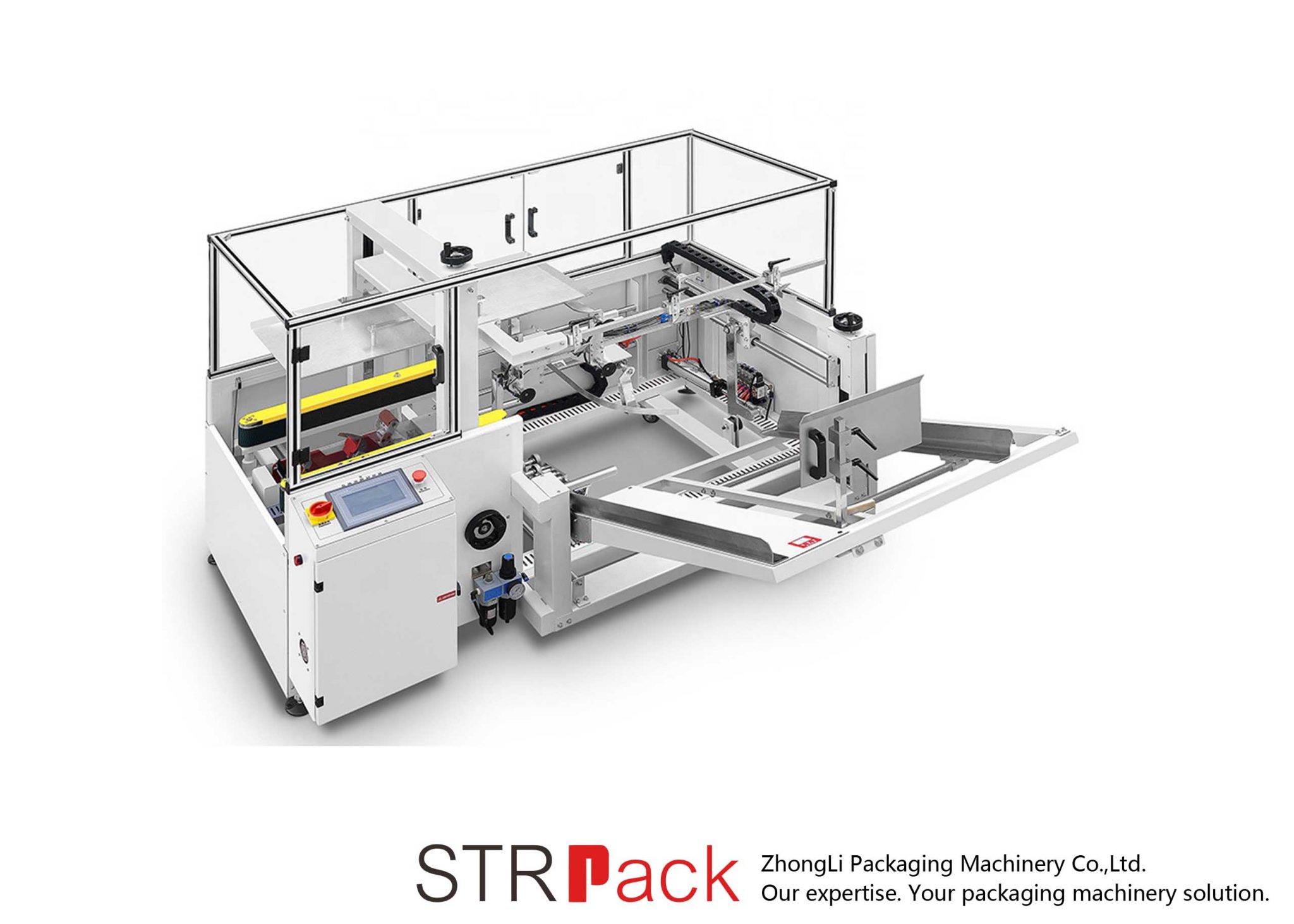 Case Carton Box Erecting Erector Machine - Strpack