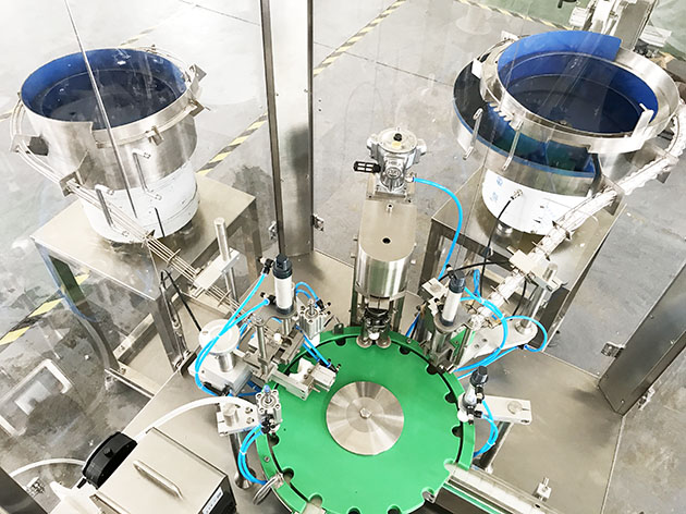 Monoblock Filling Plugging Capping Machine - Strpack